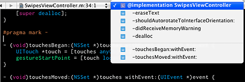 #pragma mark in Xcode - learn to love it! - ⑧ ericd.net blog